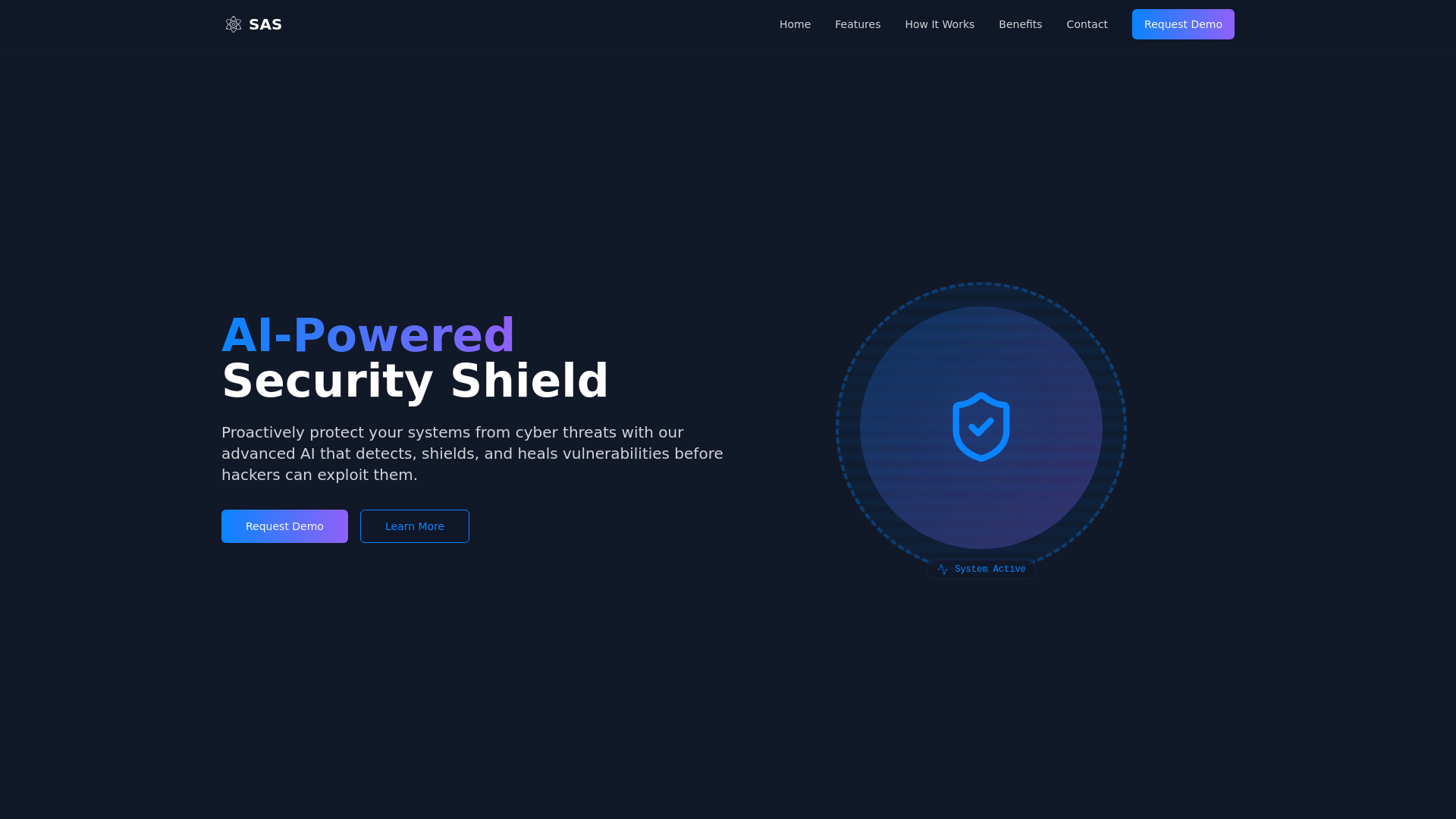 SAS Info - AI-Powered Security Shield