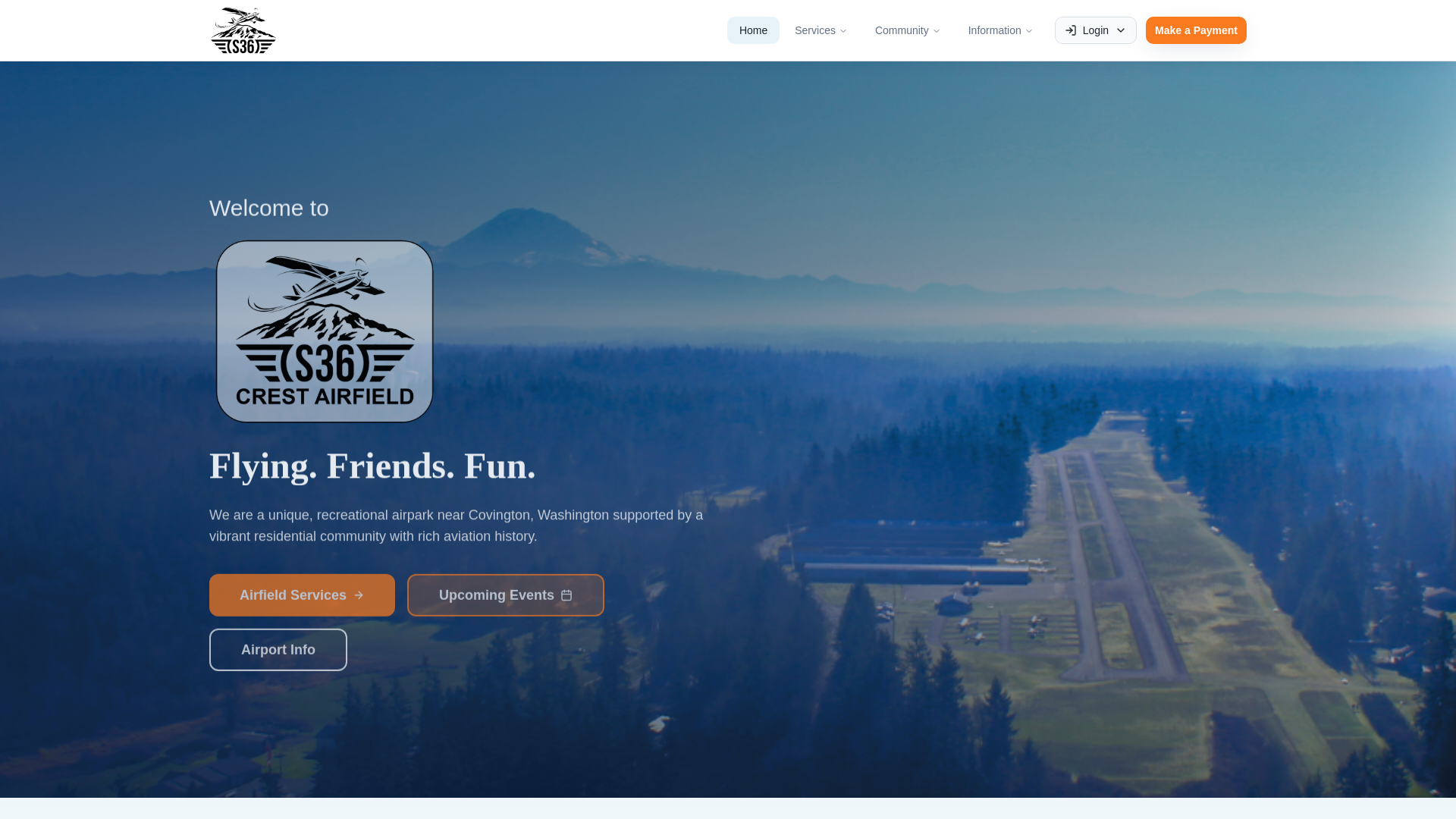 Crest Airfield S36 – Covington, WA