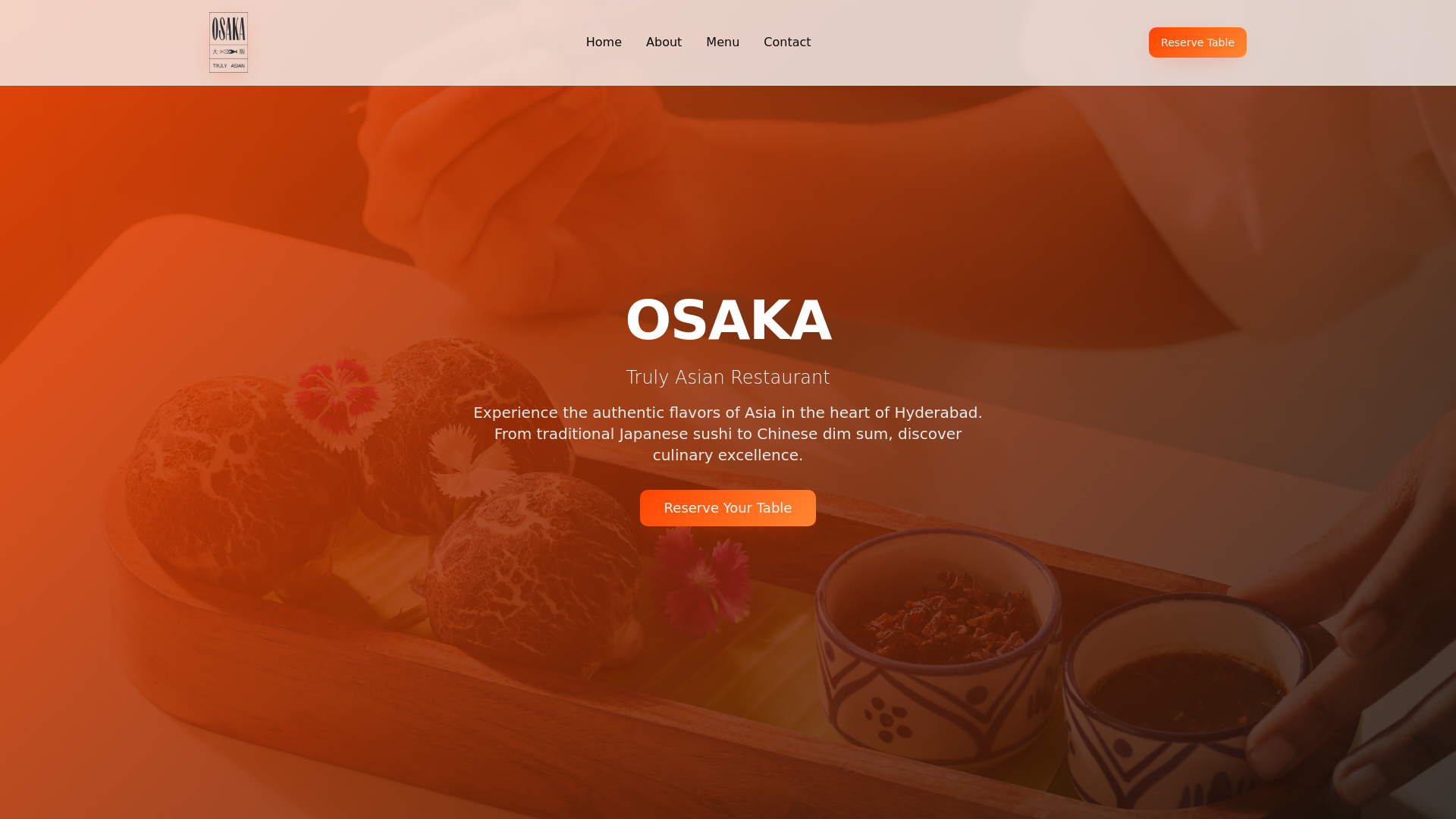 Osaka - Truly Asian Restaurant | Authentic Asian Cuisine in Hyderabad
