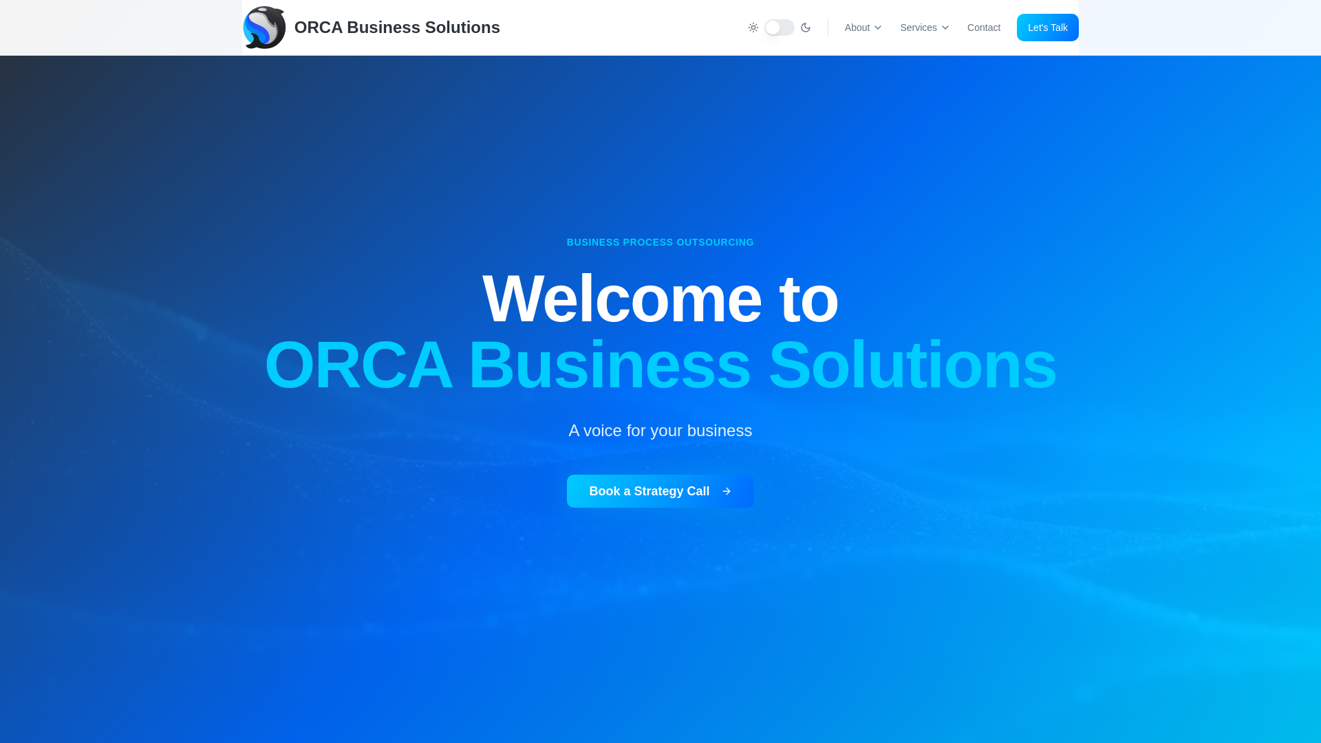 ORCA Business Solutions - AI-Powered Sales & Business Automation
