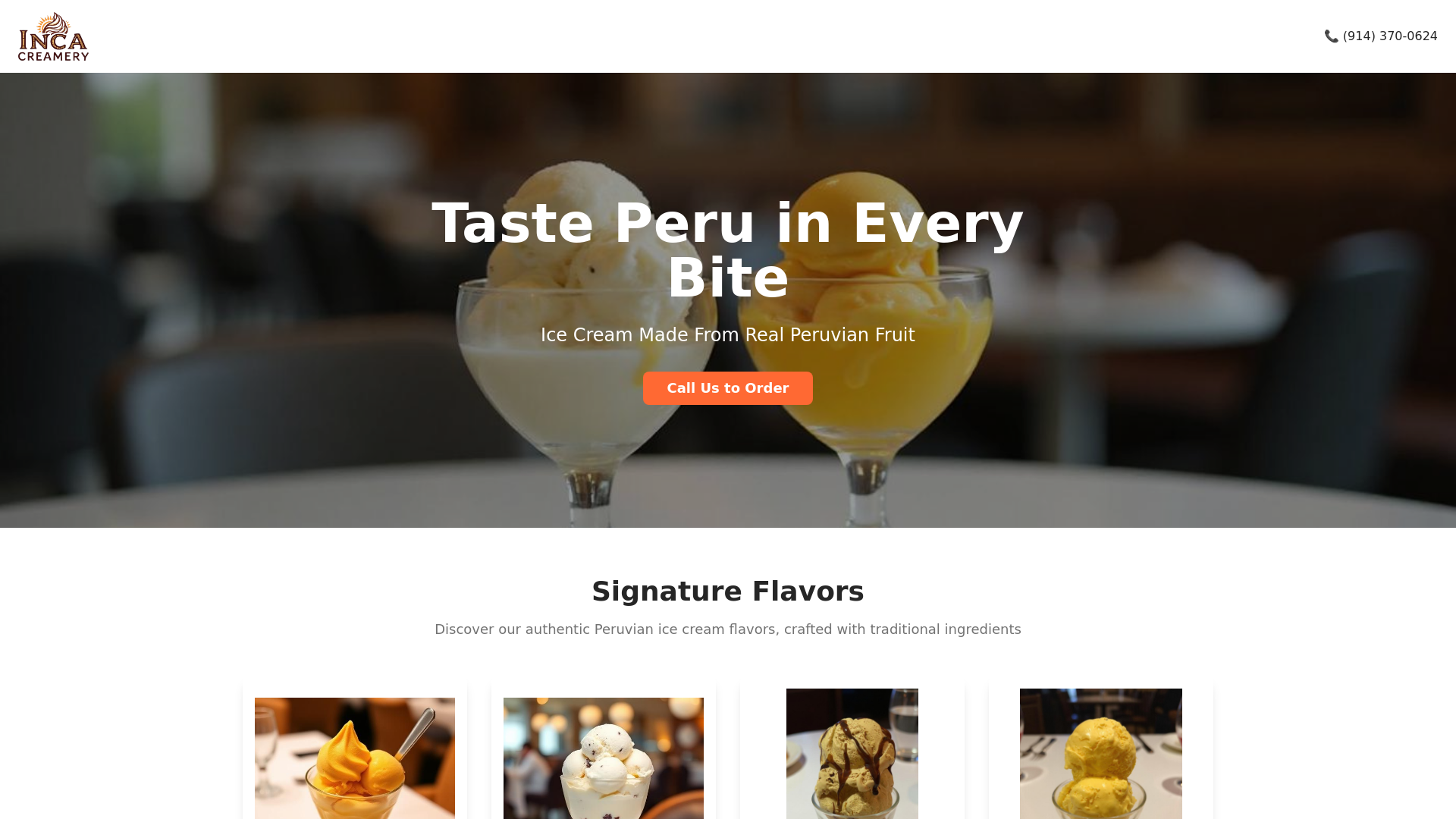 Inca Creamery - Authentic Peruvian Ice Cream