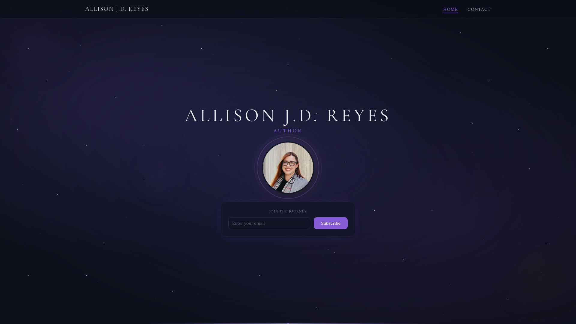 Allison J.D. Reyes | Author
