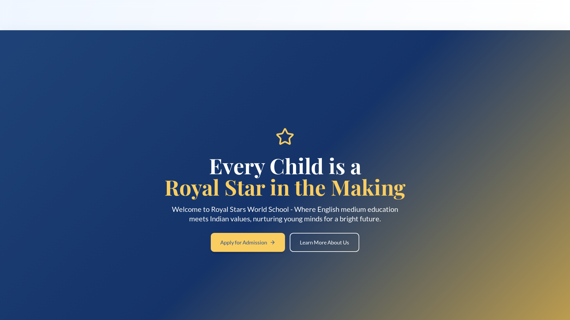 Royal Stars World School - Every Child is a Royal Star in the Making