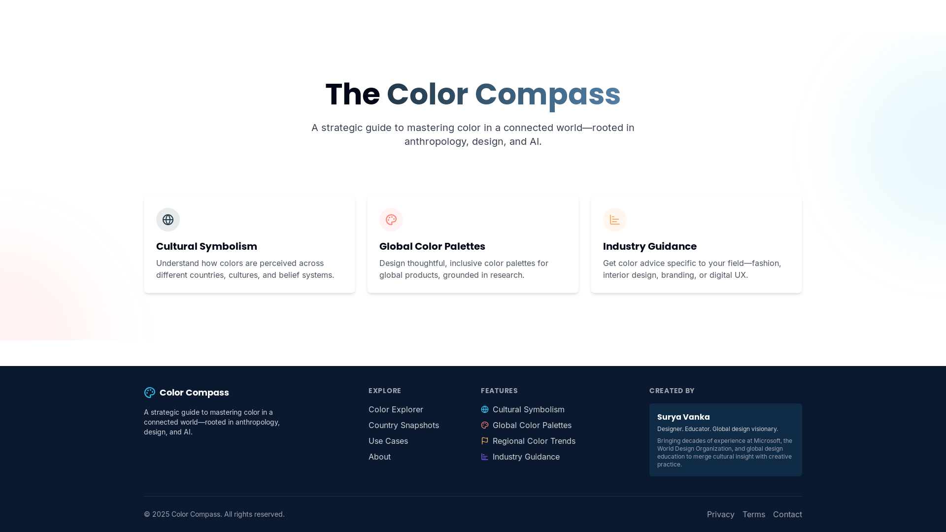 Color Compass - Cultural Color Intelligence