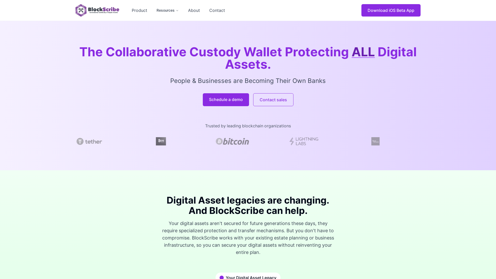 BlockScribe - Generational Continuity of Digital Assets
