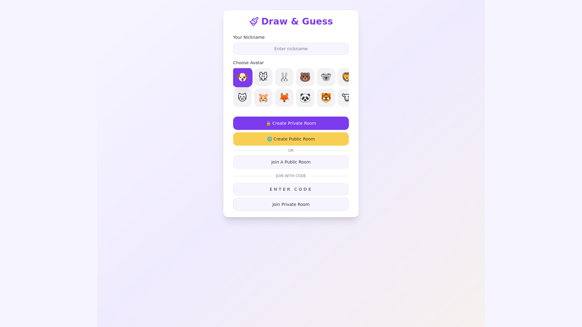 Doodle Party - Multiplayer Drawing Game