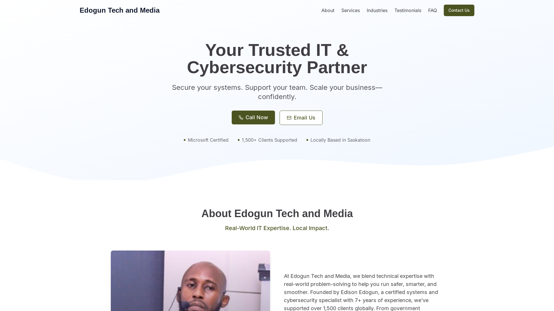 Edogun Tech and Media - IT & Cybersecurity Services