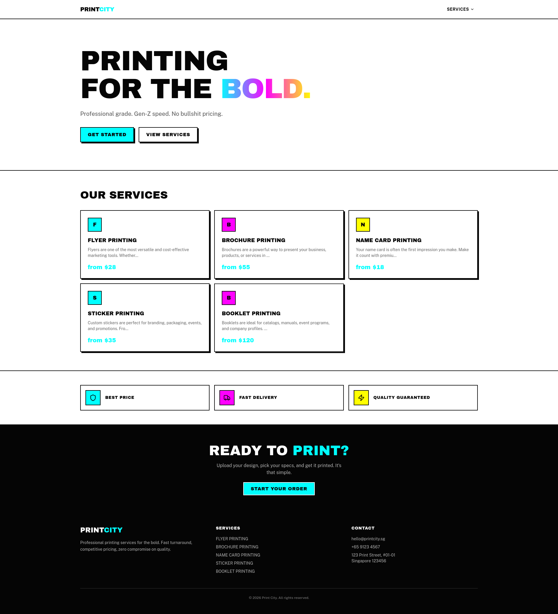 Brochure Printing Singapore - Express & Cheap Brochure Printing ...