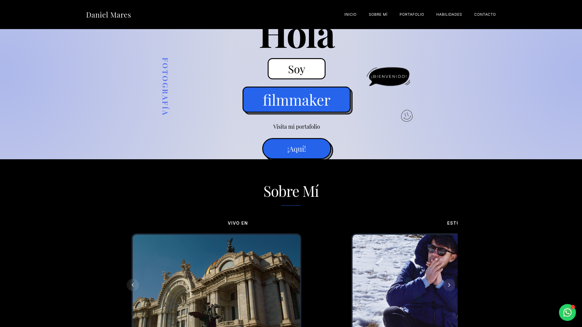 Daniel Mares - Fotógrafo y Filmmaker