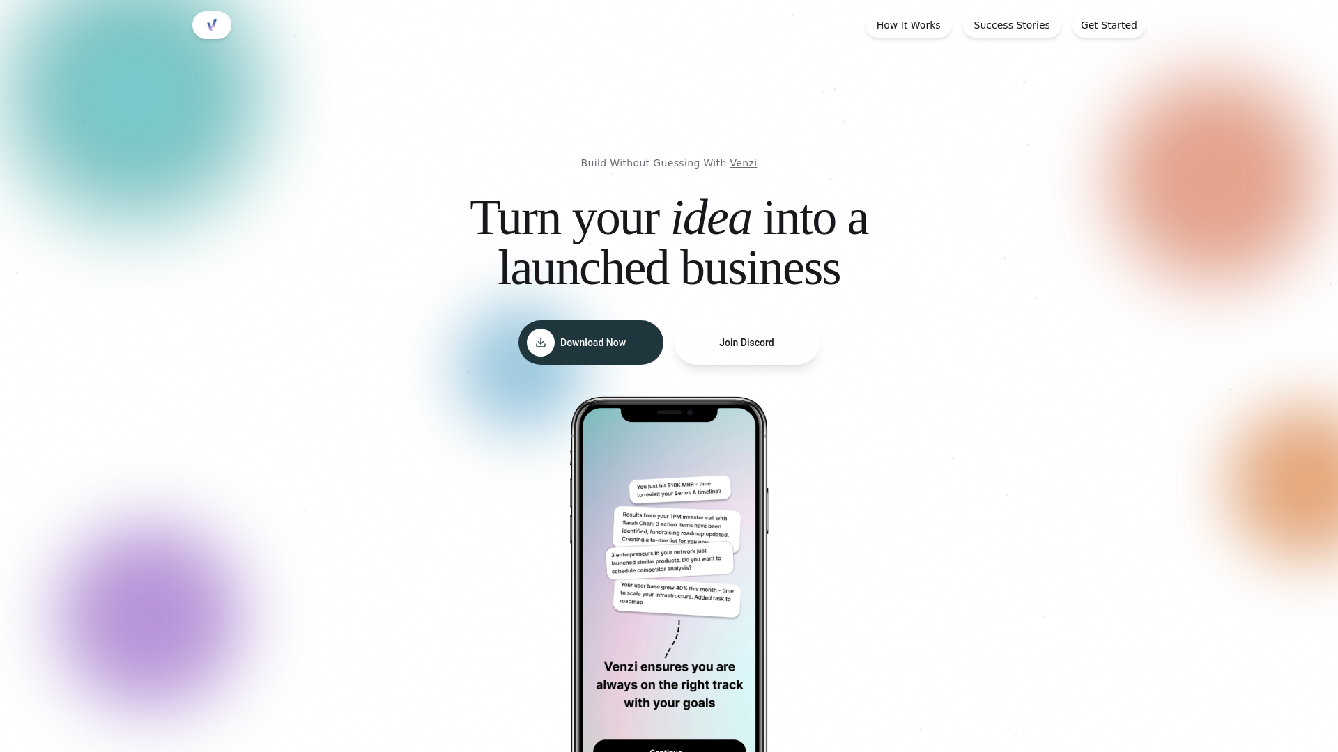 Venzi - Build Your Path to Launch | AI-Powered Startup Roadmaps