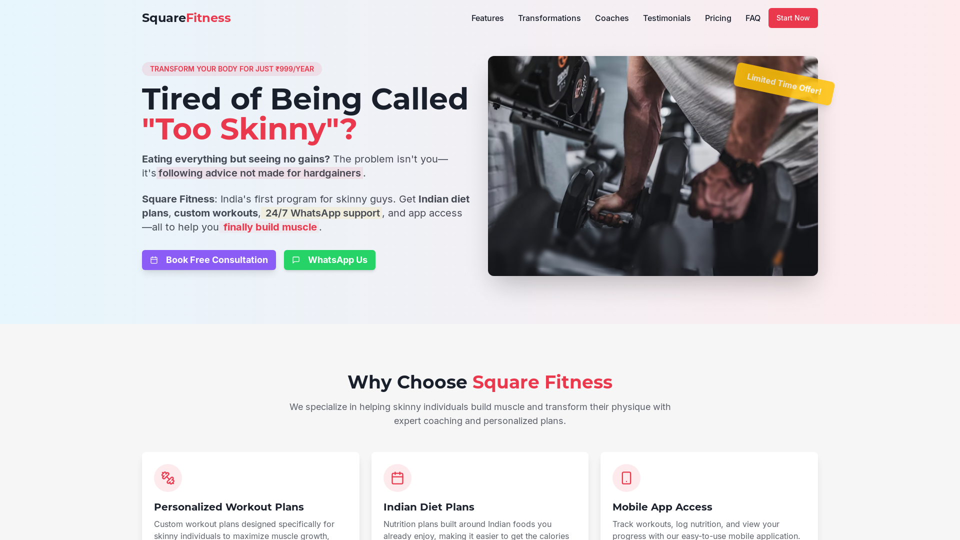 Square Fitness - Transform Your Body, Transform Your Life