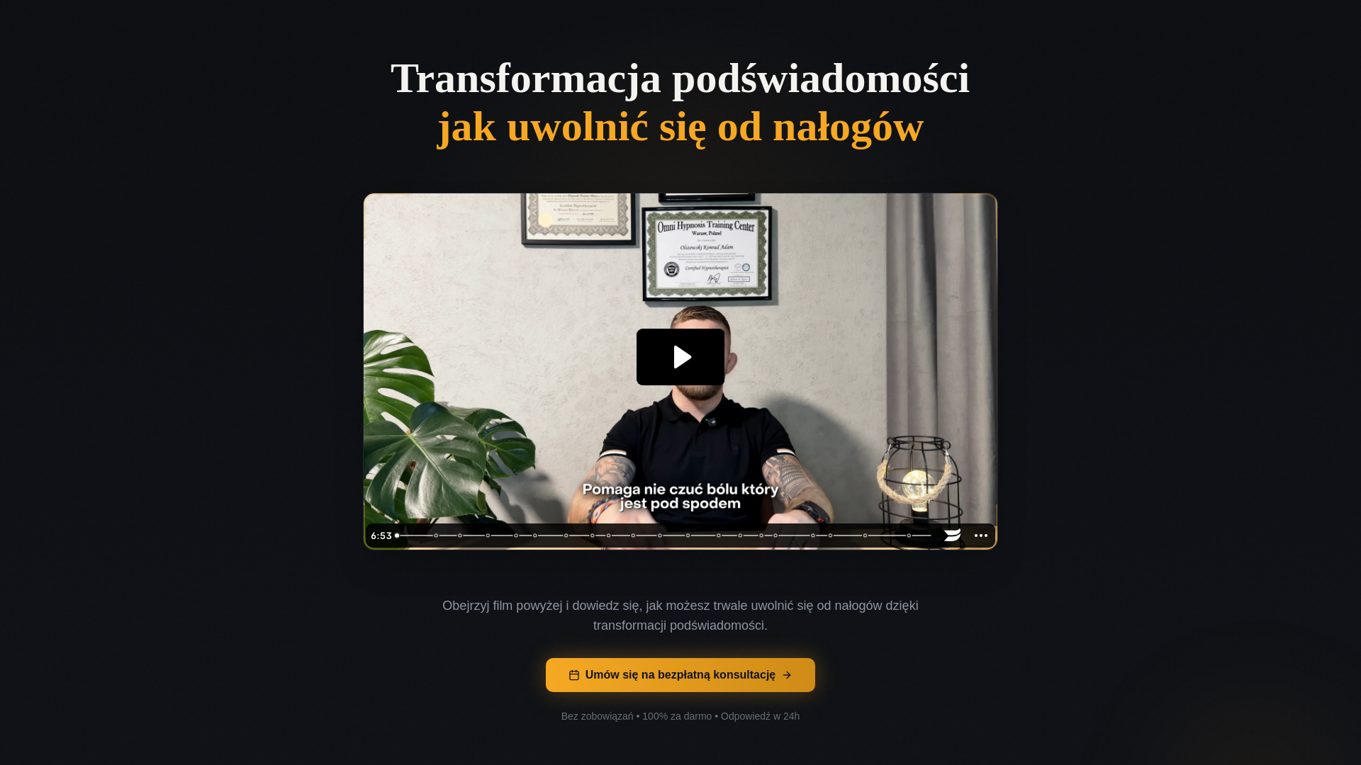 Konrad Olszewski | Transformacja Podświadomości