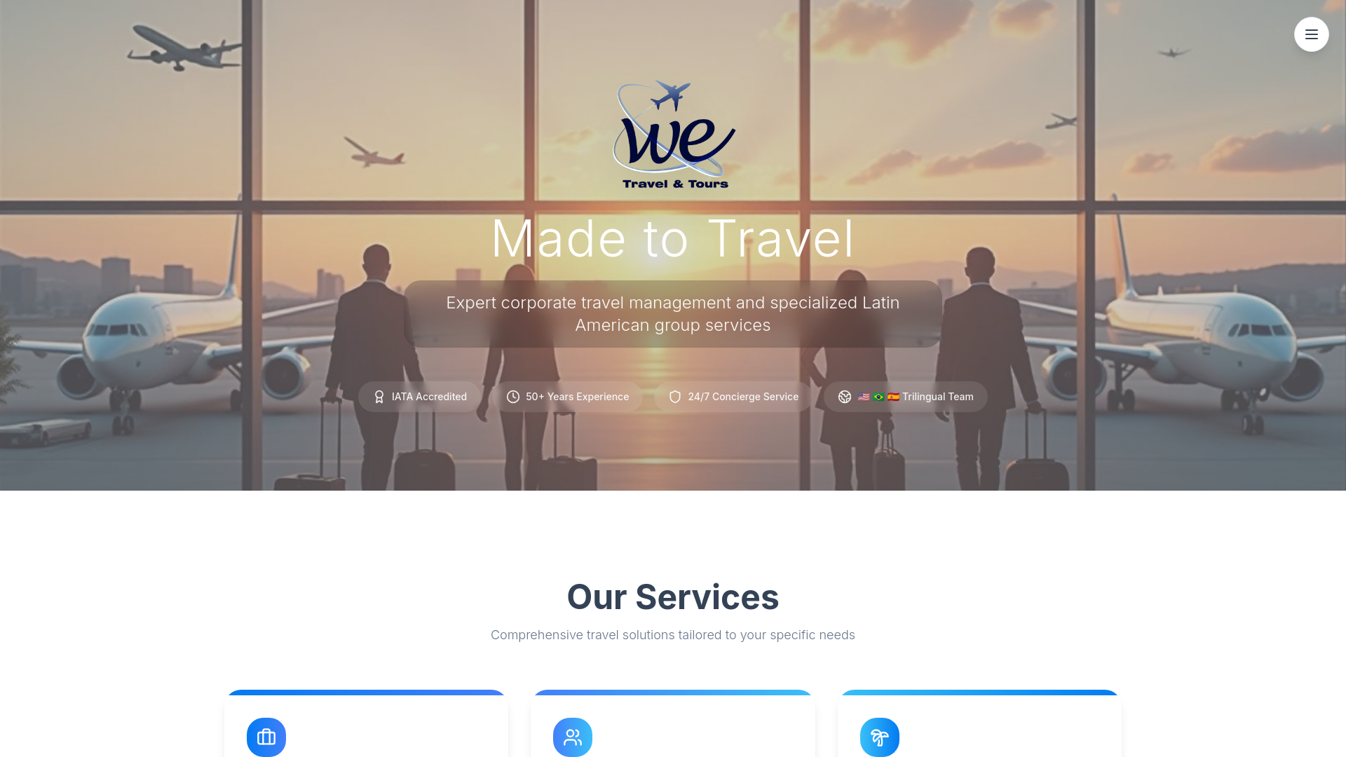 WE Travel & Tours | IATA Accredited Corporate & Group Travel Specialists