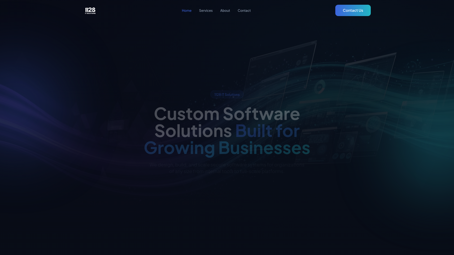 1128 IT Solutions | Custom Software for Growing Businesses