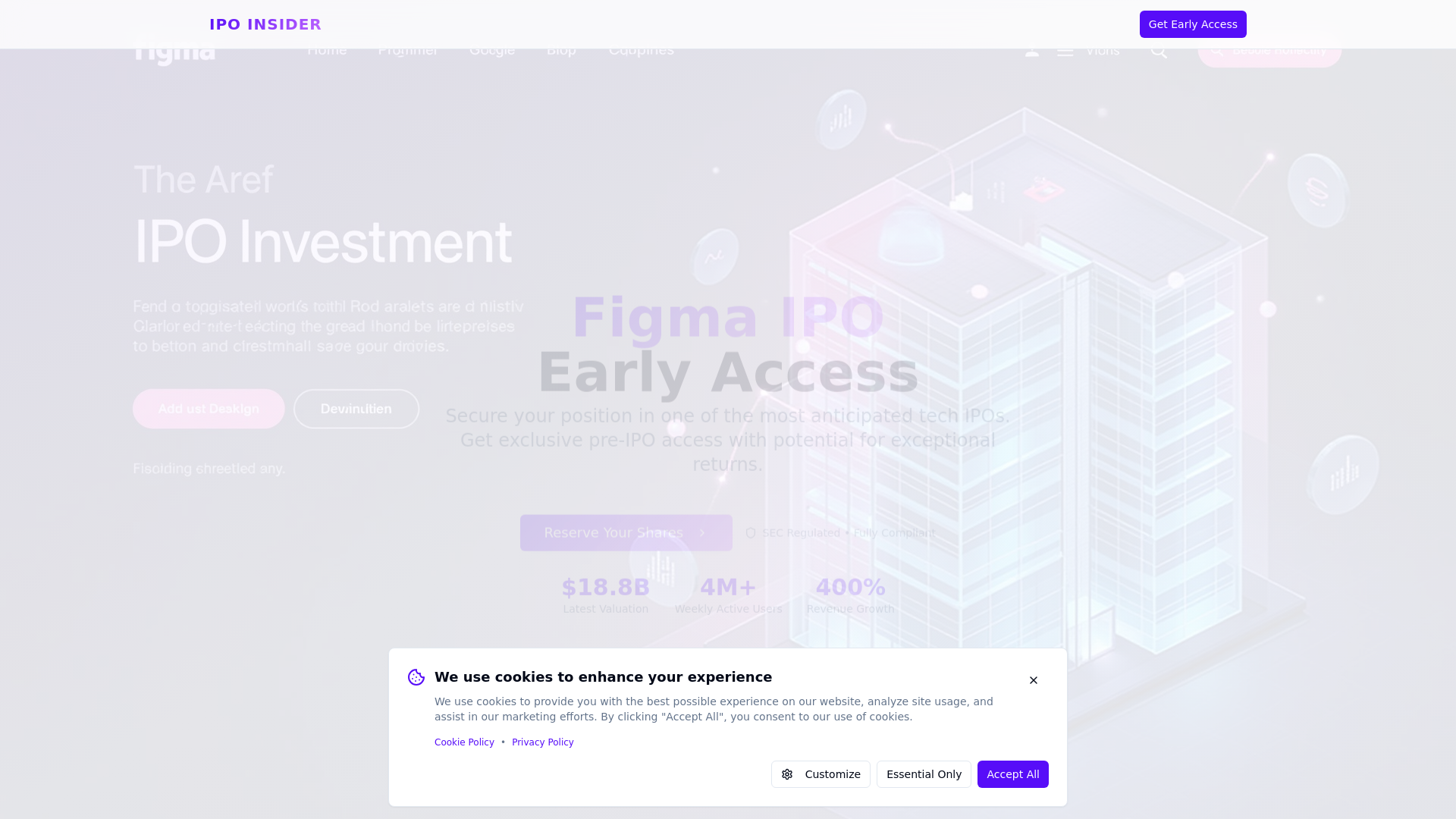 Figma IPO Early Access - Reserve Pre-IPO Shares | $18.8B Valuation