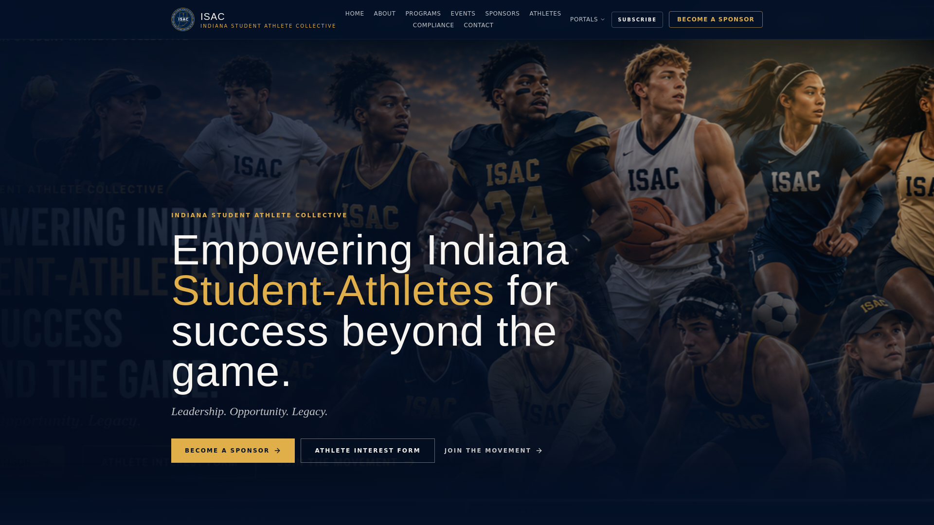 ISAC — Building Leaders Beyond the Game