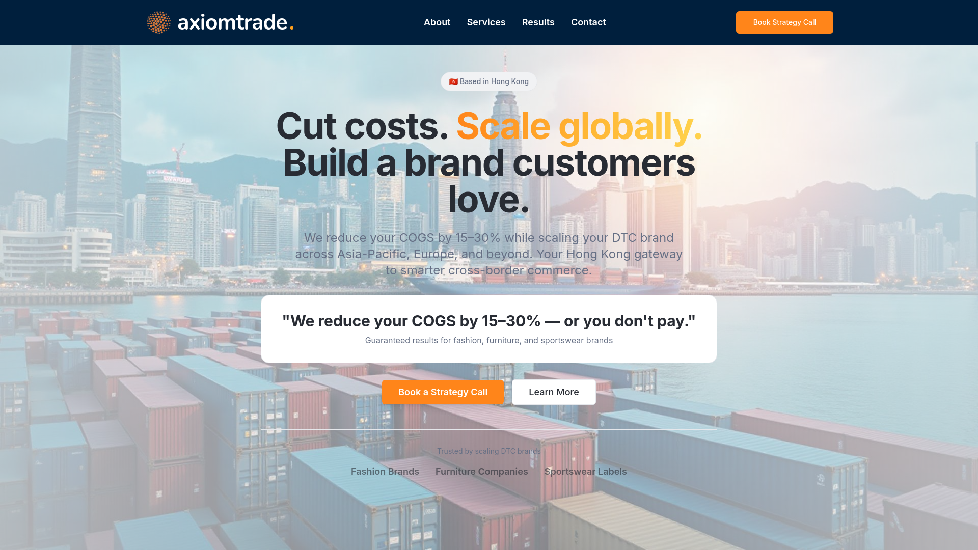 Axiom Trade - Hong Kong Cross-Border Commerce Consultancy
