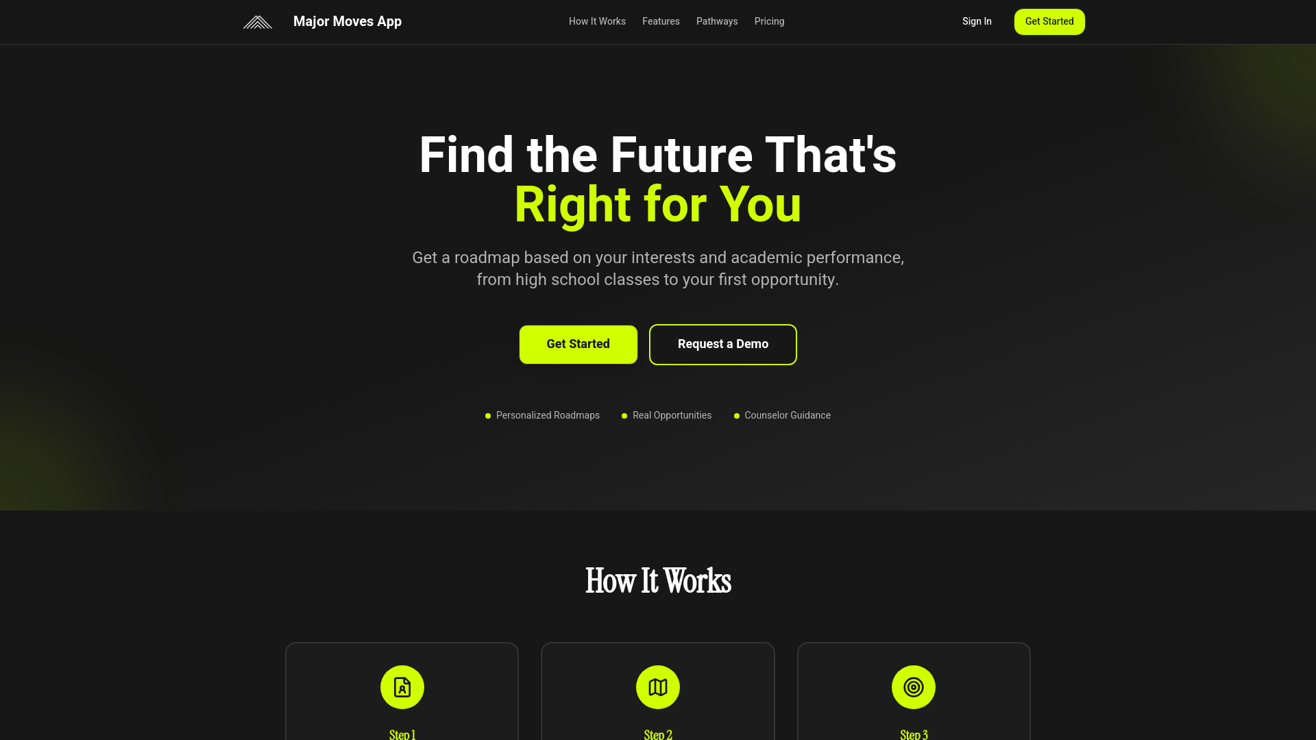 Major Moves - Find the Future That's Right for You