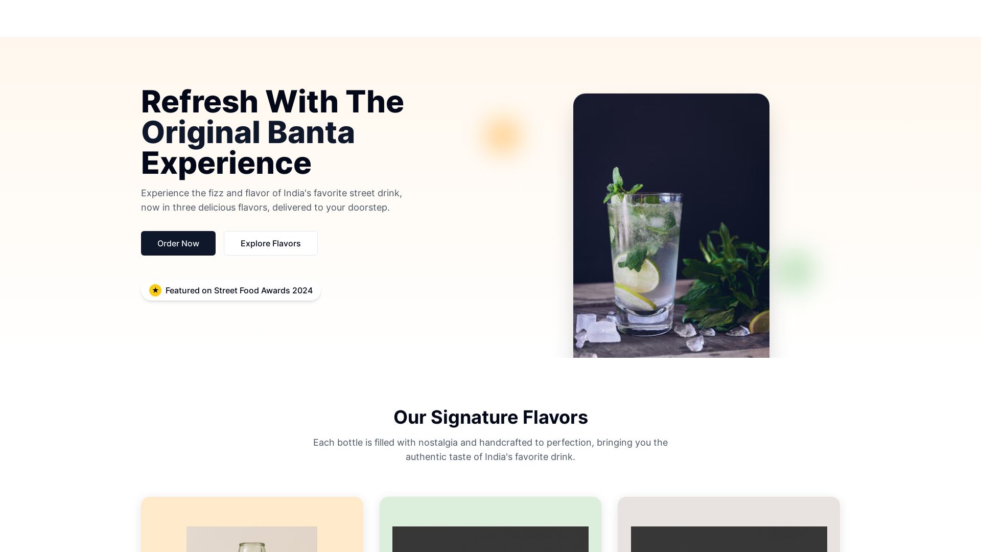 Banta King | Refreshing Fizzy Drinks