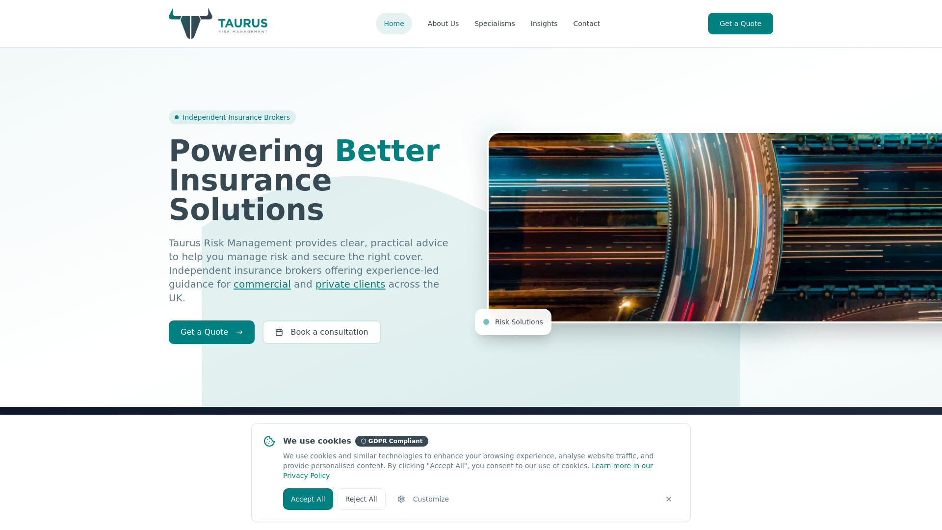 Taurus Risk Management | Professional Insurance Brokerage