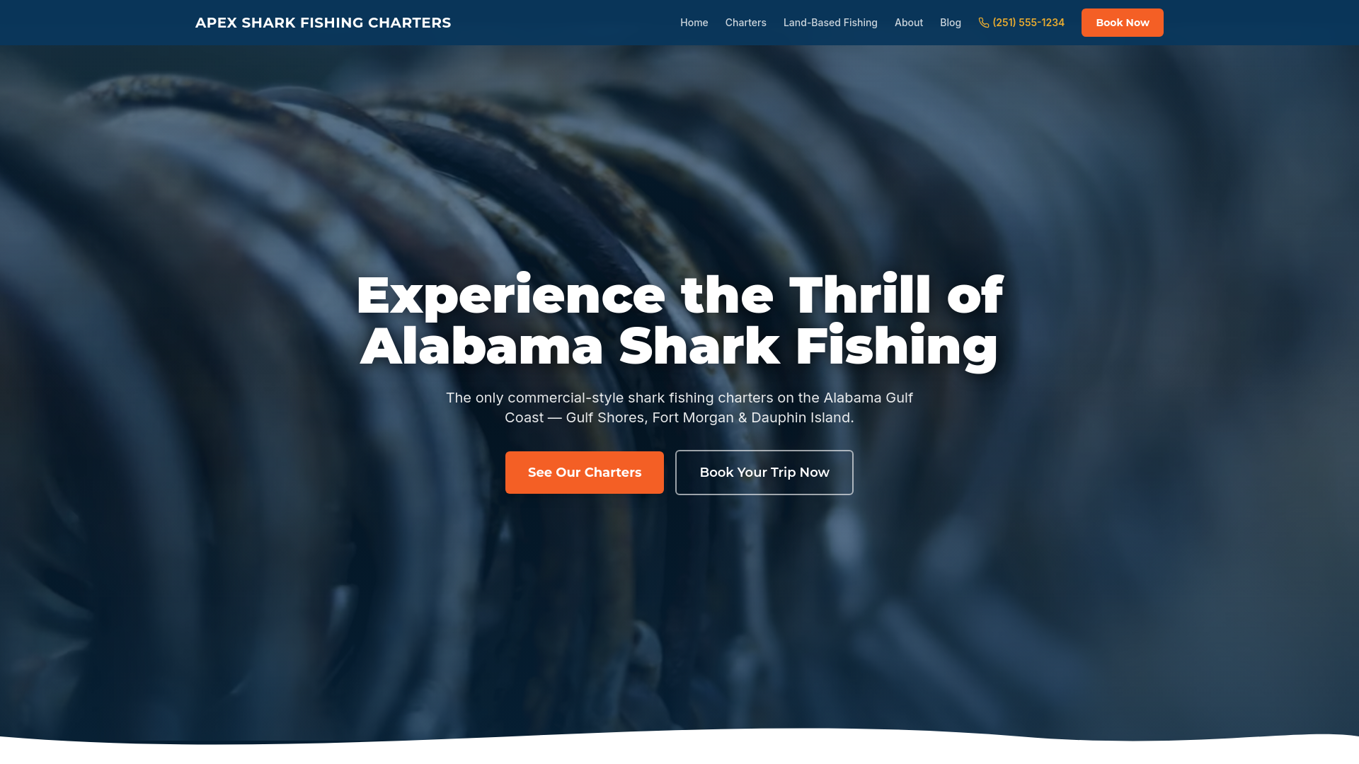 Apex Shark Fishing Charters | Alabama Gulf Coast Shark Fishing