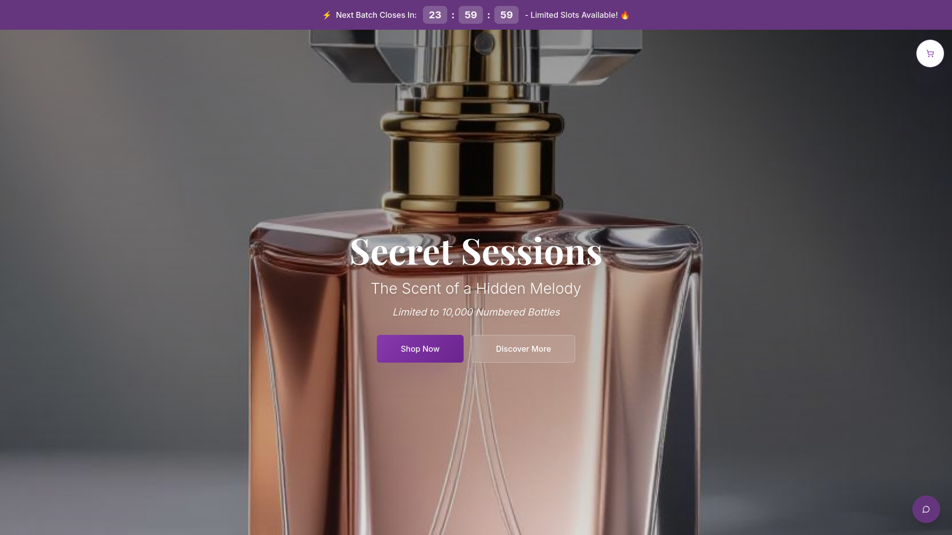 Secret Sessions - Exclusive Limited Edition Fragrance | Swift Sessions