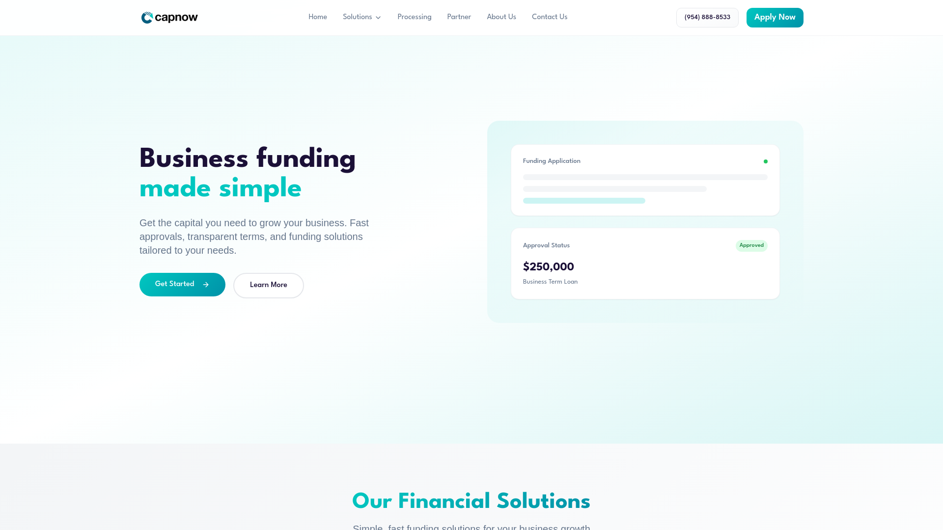 Capnow - Flexible Funding for Business Growth
