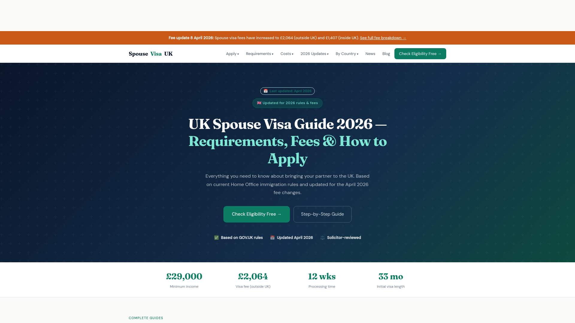 Spouse Visa UK Fees 2026 — Application Cost, IHS & Priority Service