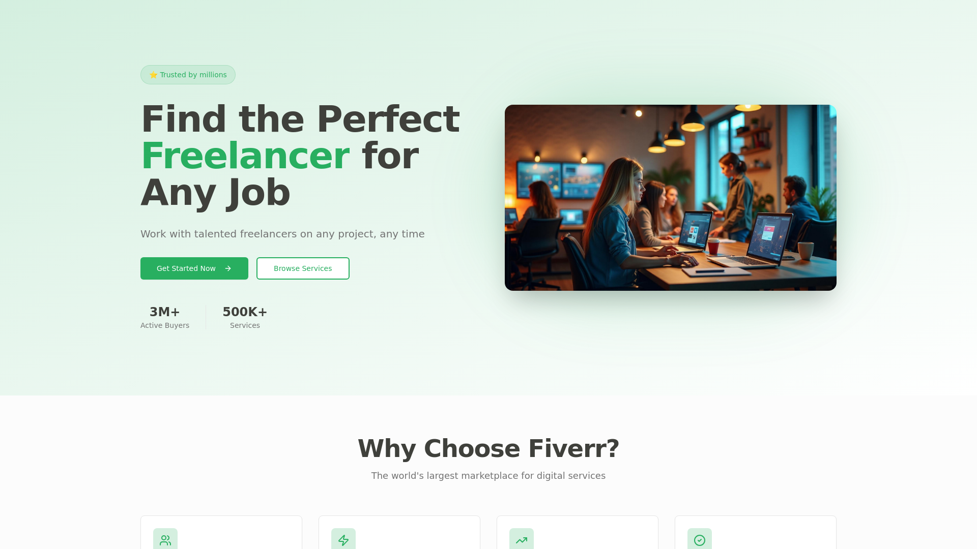 Find the Perfect Freelancer on Fiverr | Get Any Job Done