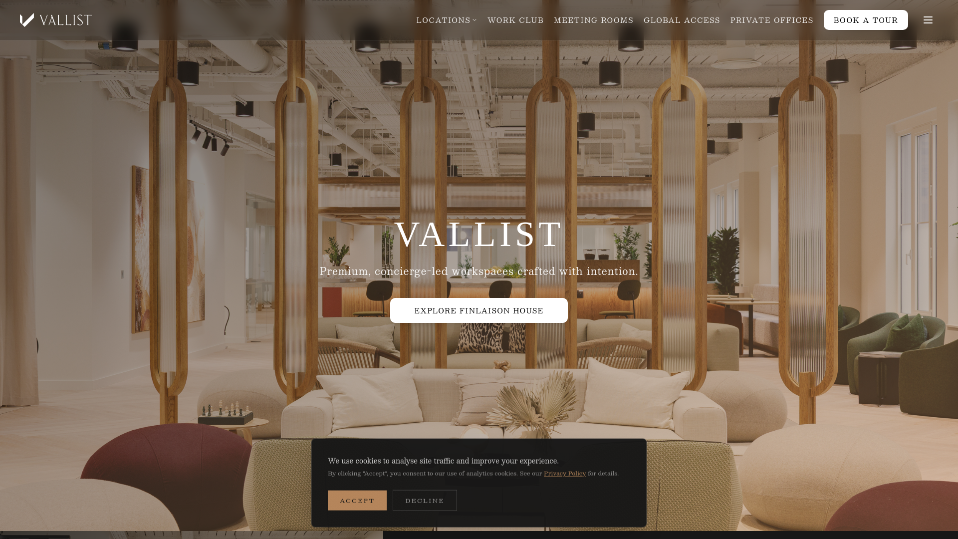 Vallist - Premium Serviced Workspaces
