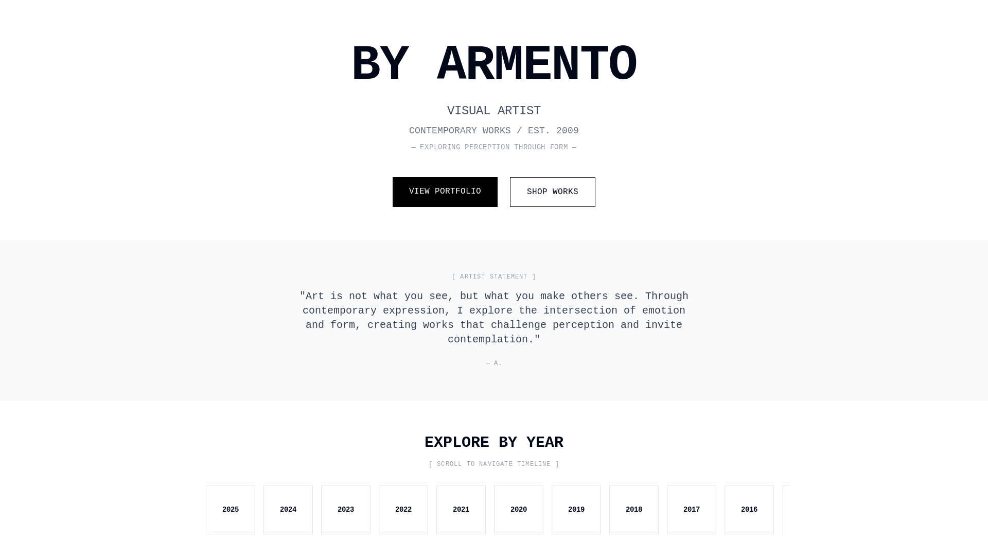 By Armento - Contemporary Visual Artist