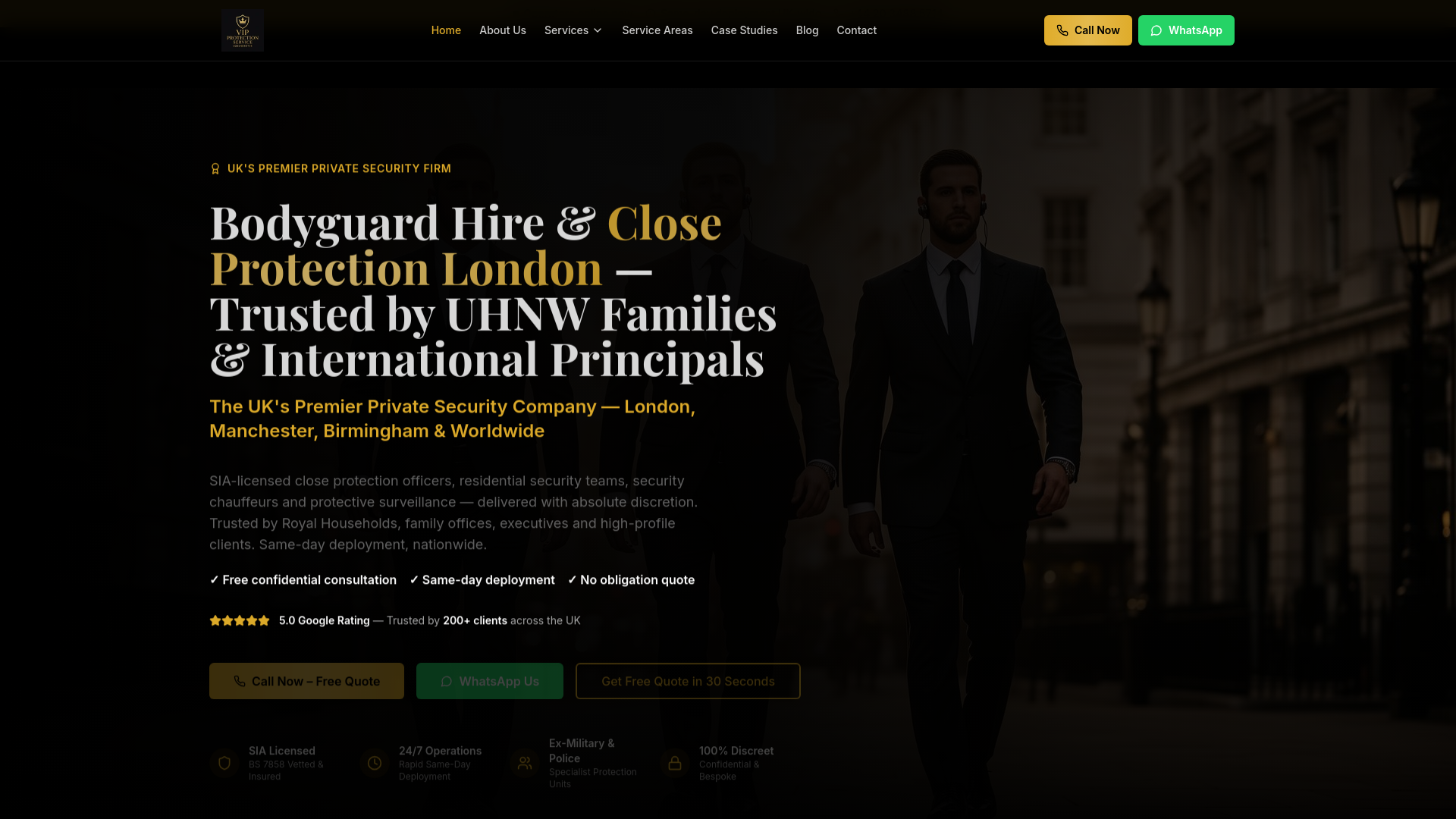 Family Protection Services HNW UK 2026 | VIP Protection