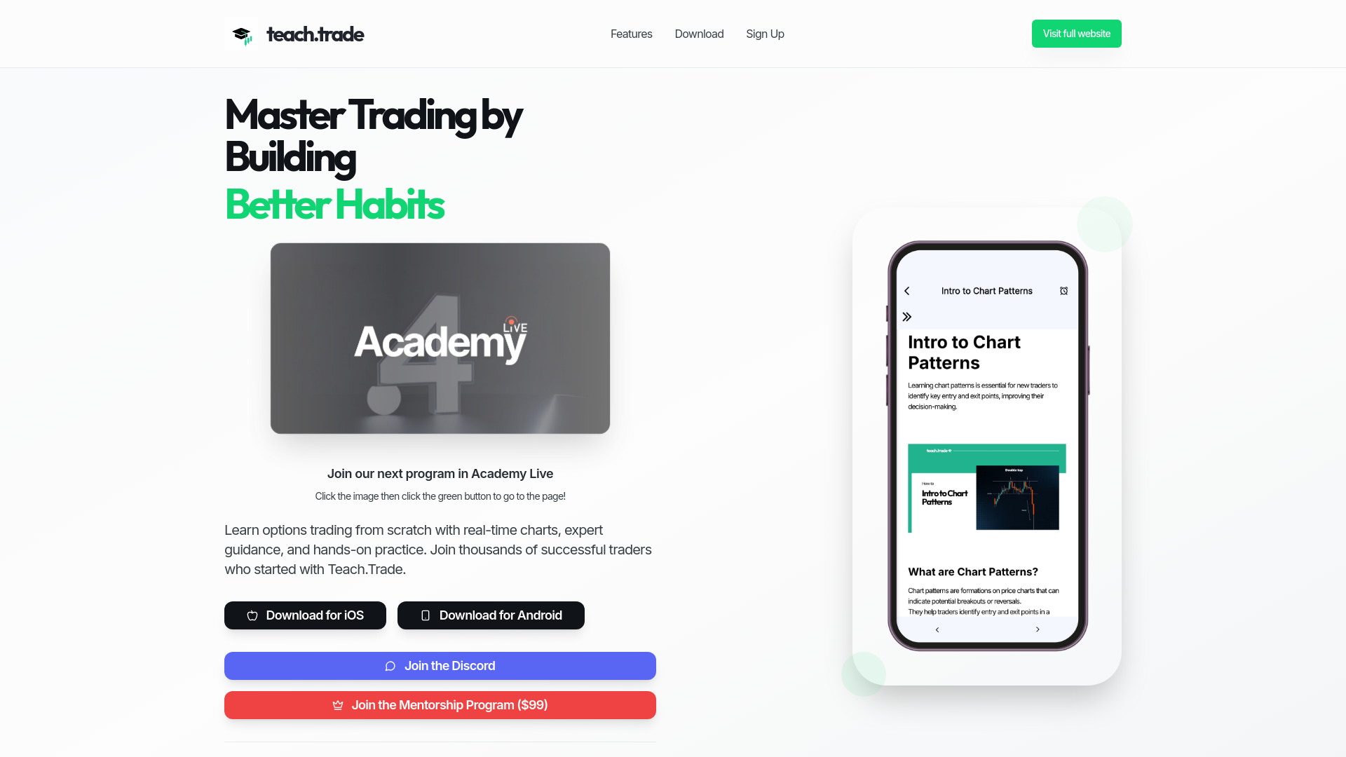 Teach.Trade - Master Options Trading