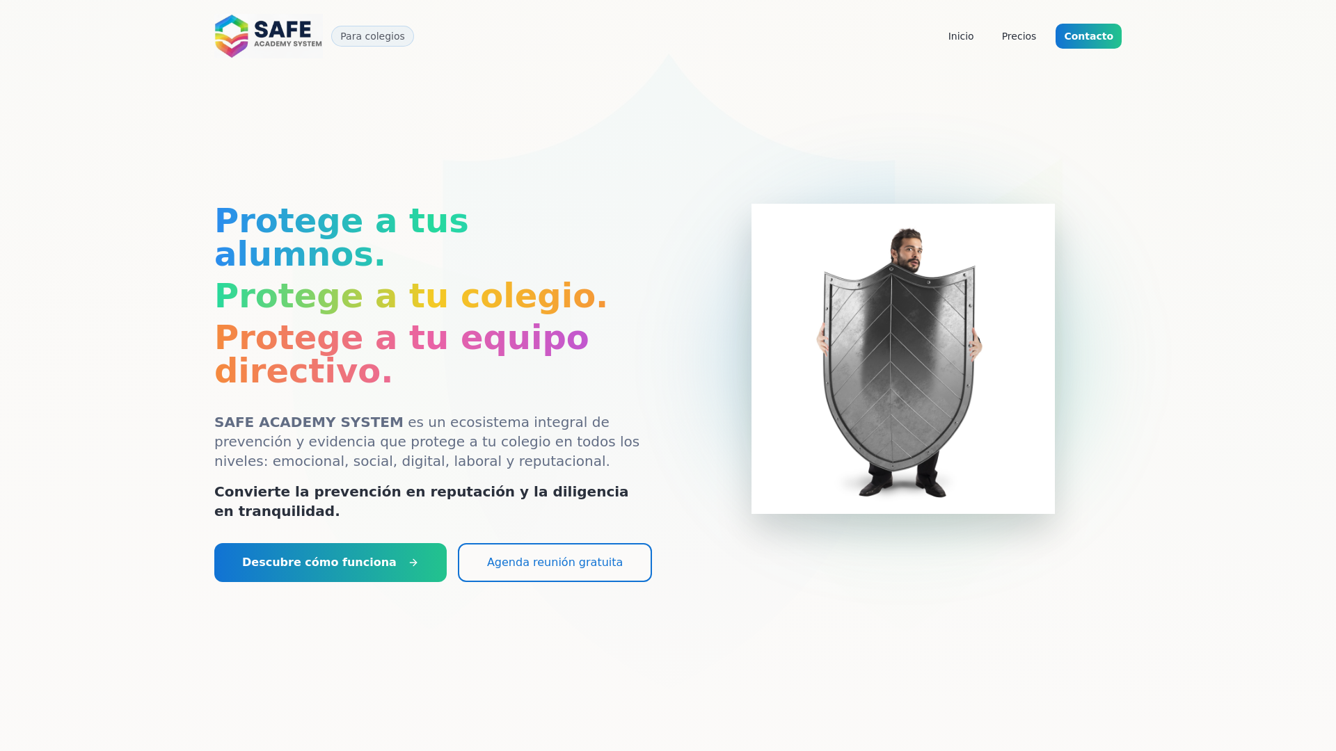 SAFE Academy System | Protección Integral para Colegios