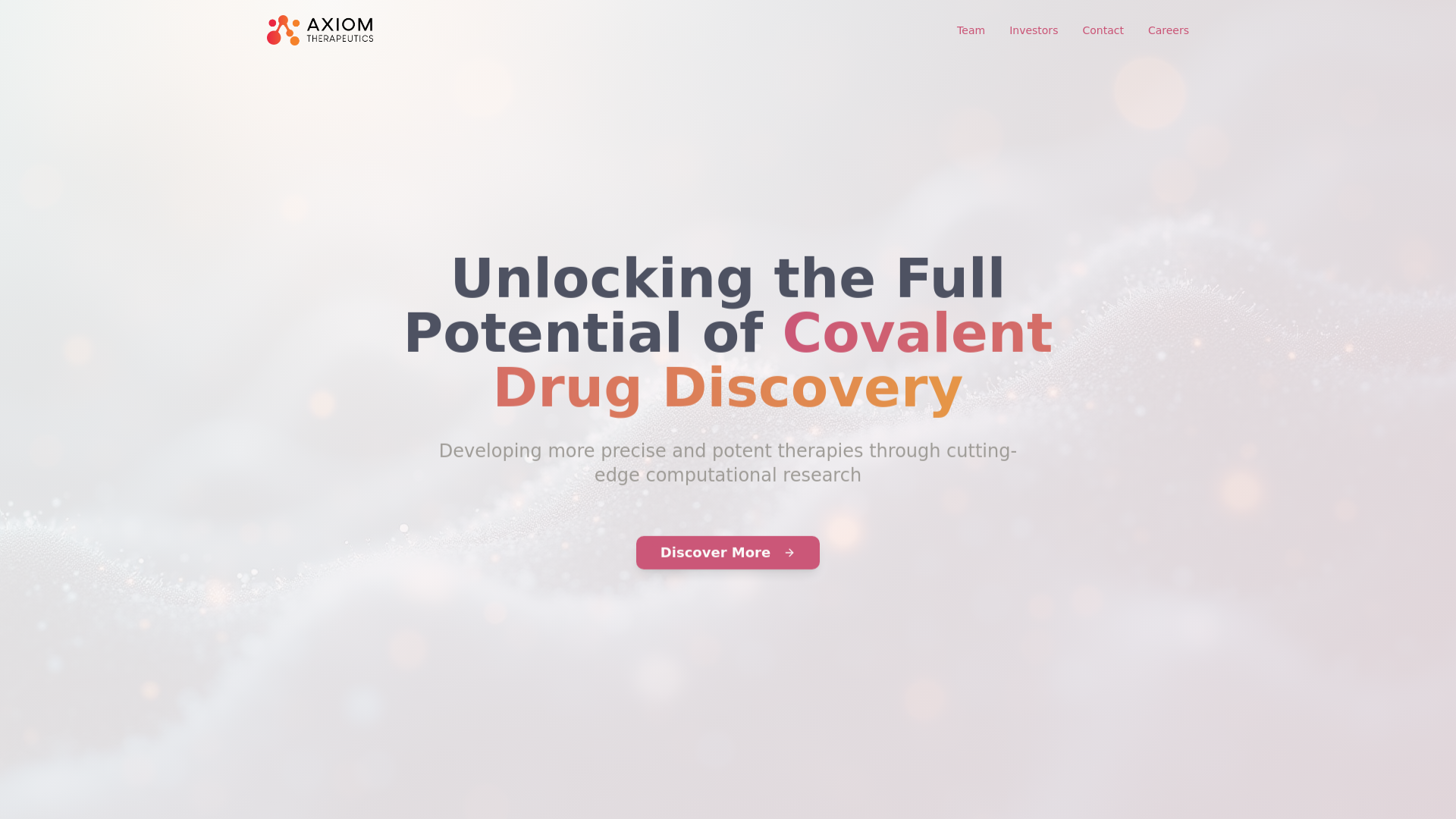 Axiom Therapeutics - Unlocking Covalent Drug Discovery