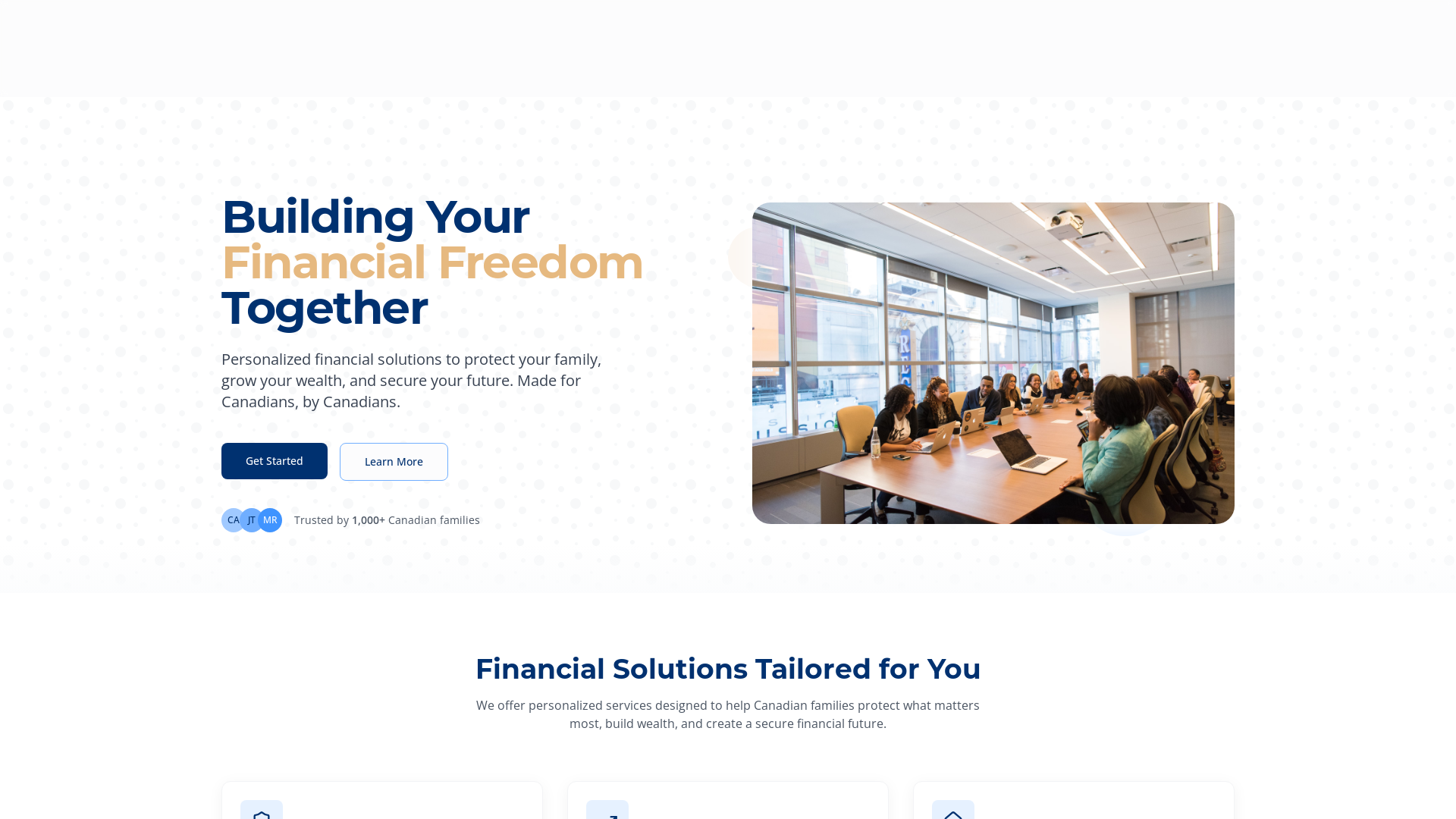 Supreme Freedom Builders | Canadian Financial Services
