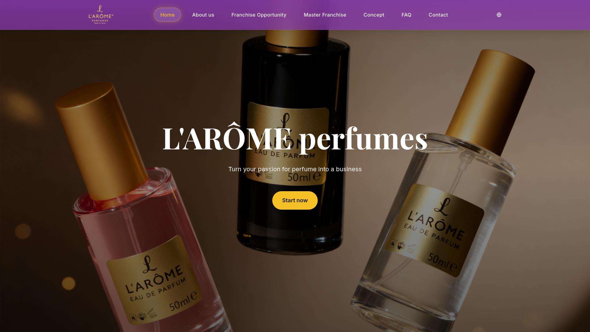 L'ARÔME Perfumes | Luxury French Fragrances from Provence