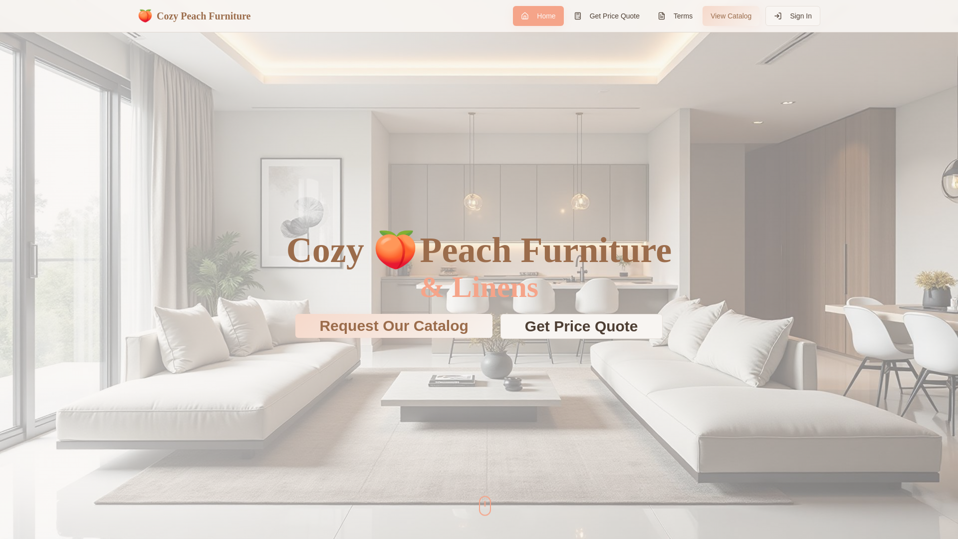 Cozy Peach Furniture & Linens - Beautiful Farmhouse Furniture
