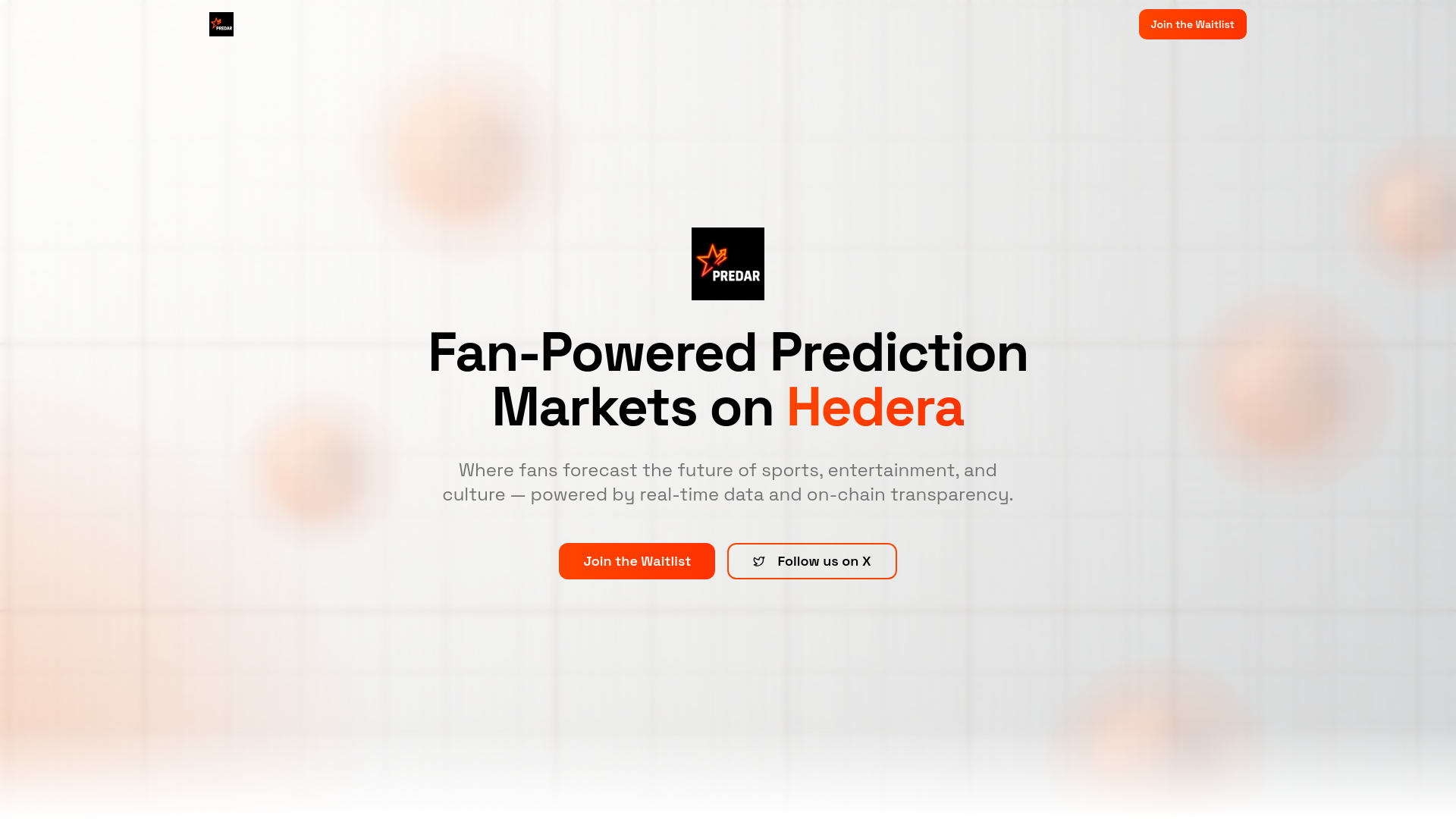 Predar - Fan-Powered Prediction Markets on Hedera