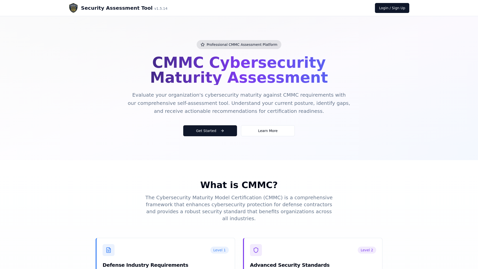 CMMC Assessment Tool