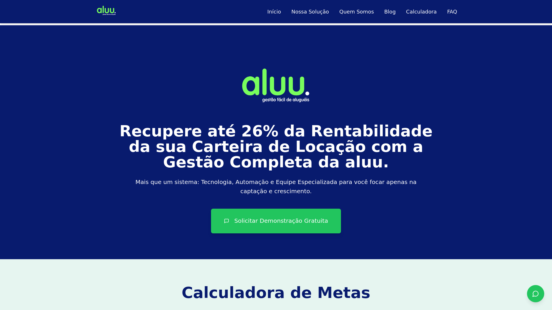 aluu - Gestão de Locações