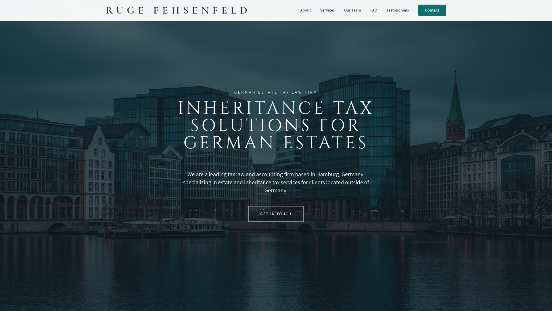 RUGE FEHSENFELD | German Estate & Inheritance Tax Law Firm – Hamburg
