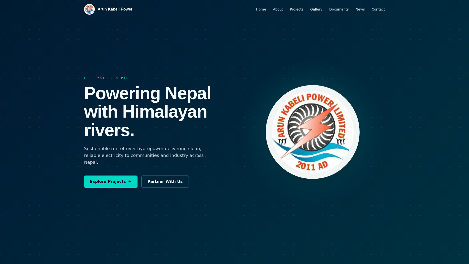 Arun Kabeli Power Limited — Sustainable Hydropower in Nepal