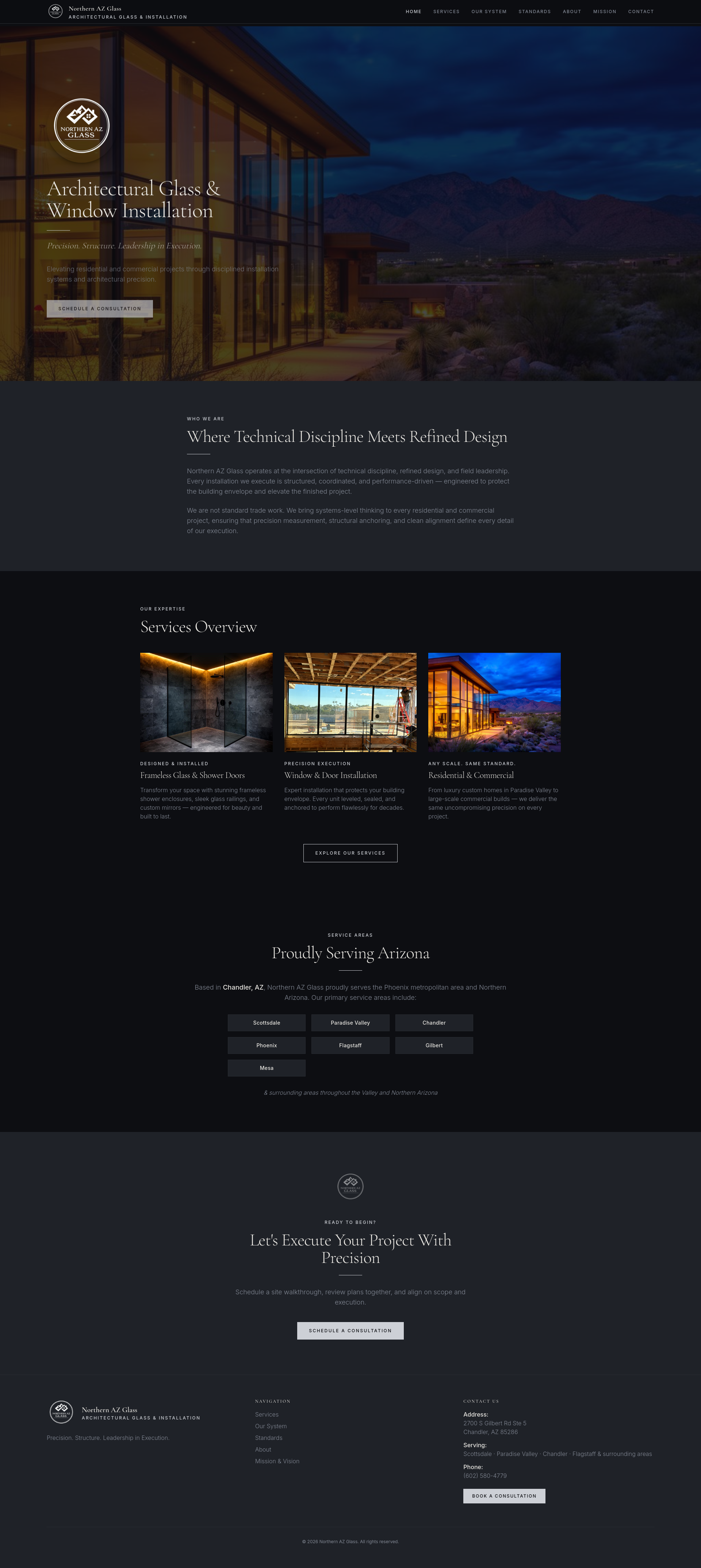 Northern AZ Glass | Architectural Glass & Window Installation