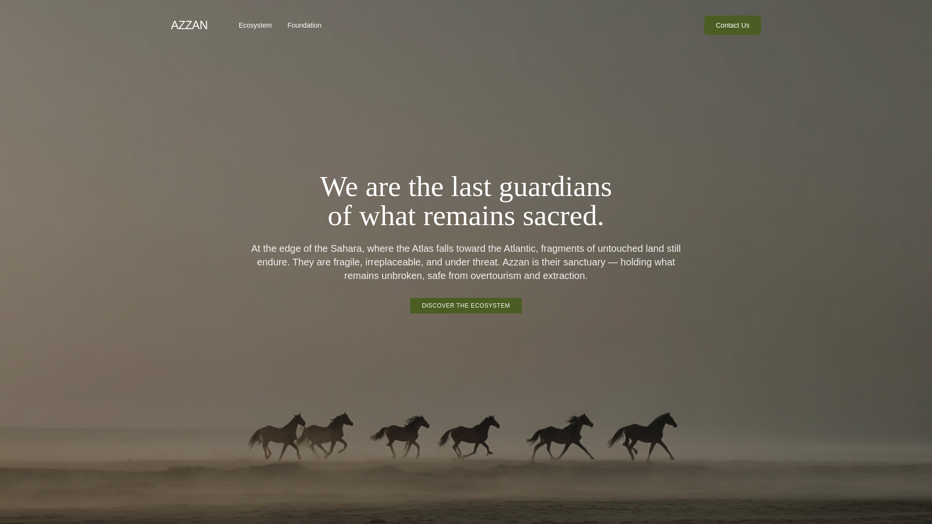 Azzan.earth - Freedom Through Horses, Water, and Land