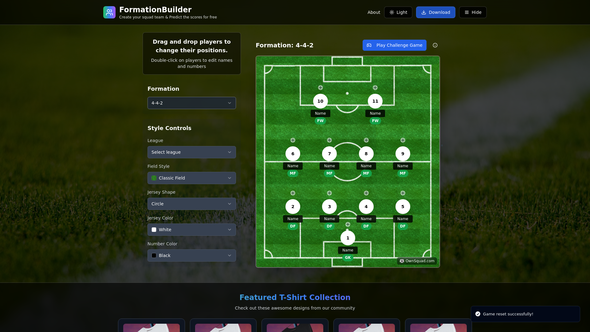 Create your squad team & Predict the scores for free | OwnSquad