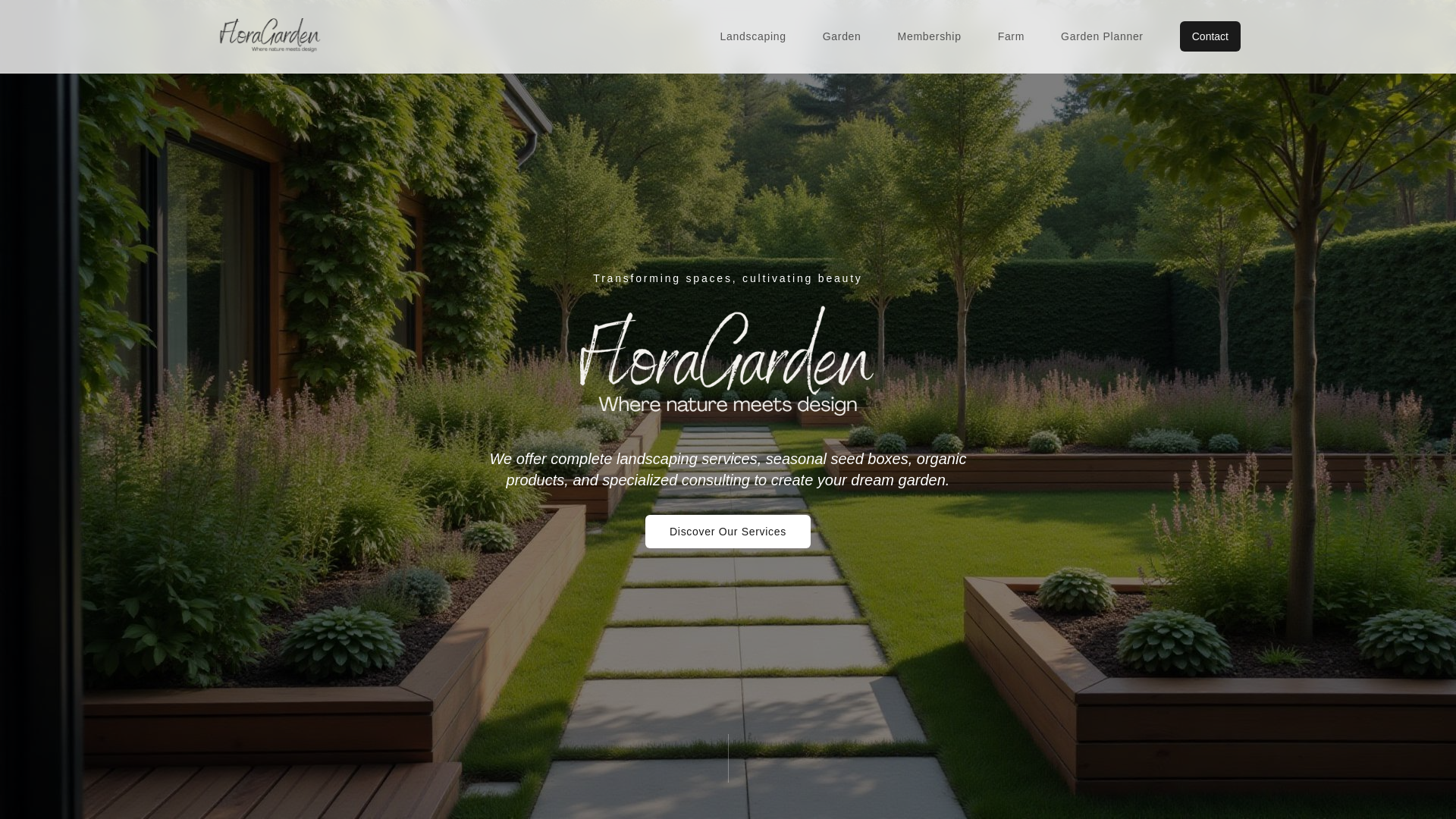 FloraGarden — Transforming Your Outdoor Space