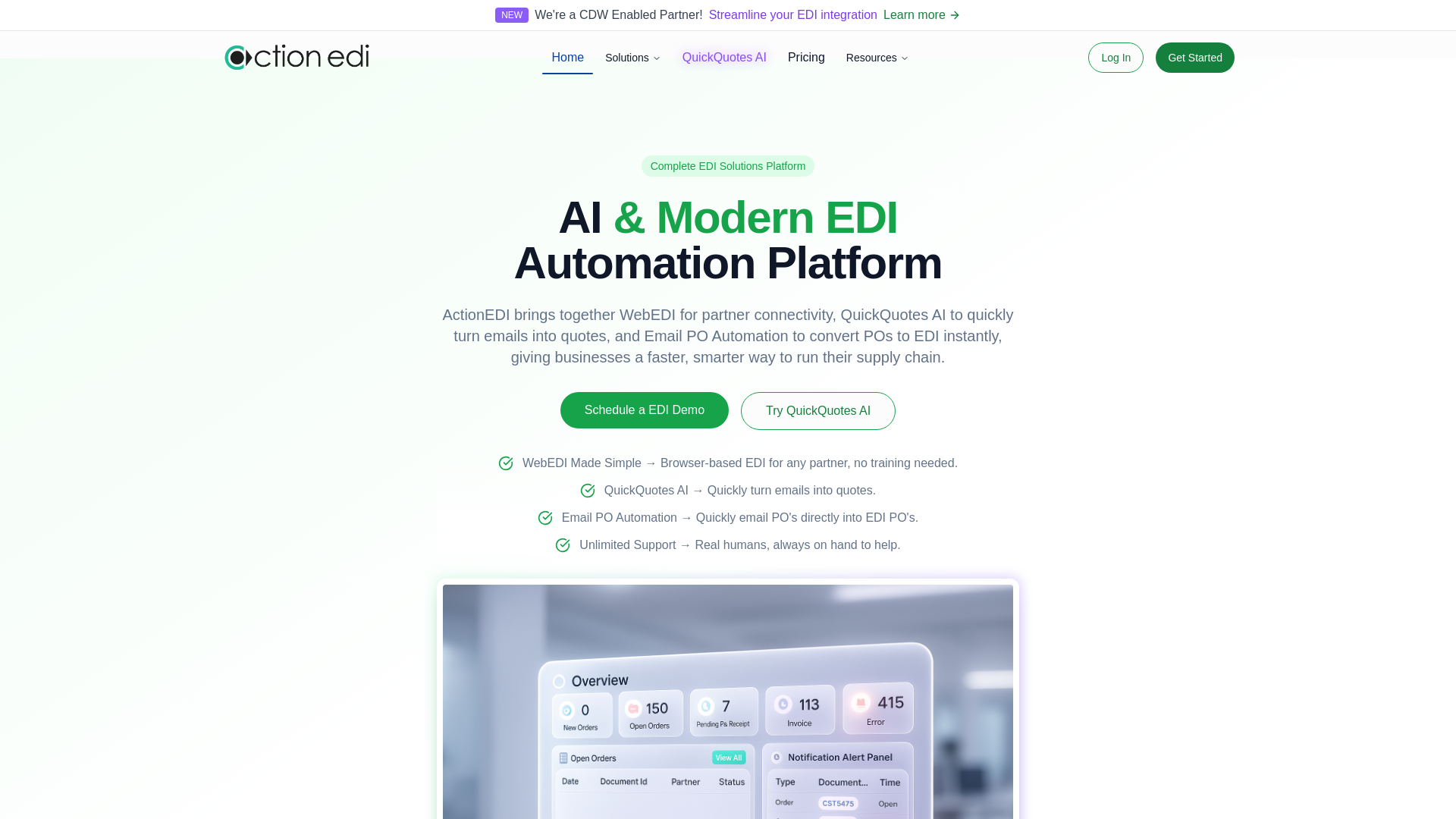 ActionEDI - Enterprise EDI Solutions Platform