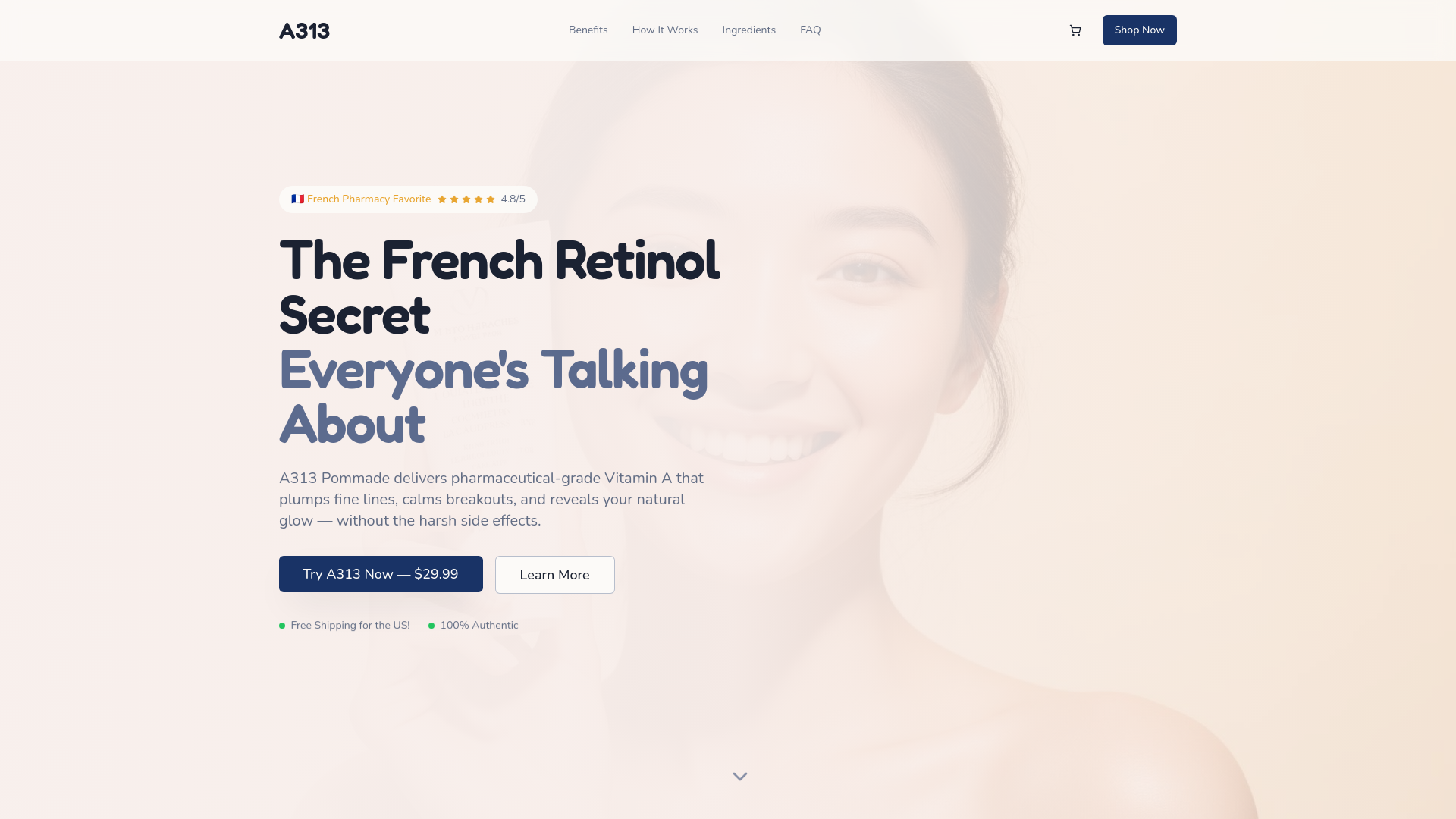 A313 Retinol Pommade | The French Pharmacy Secret