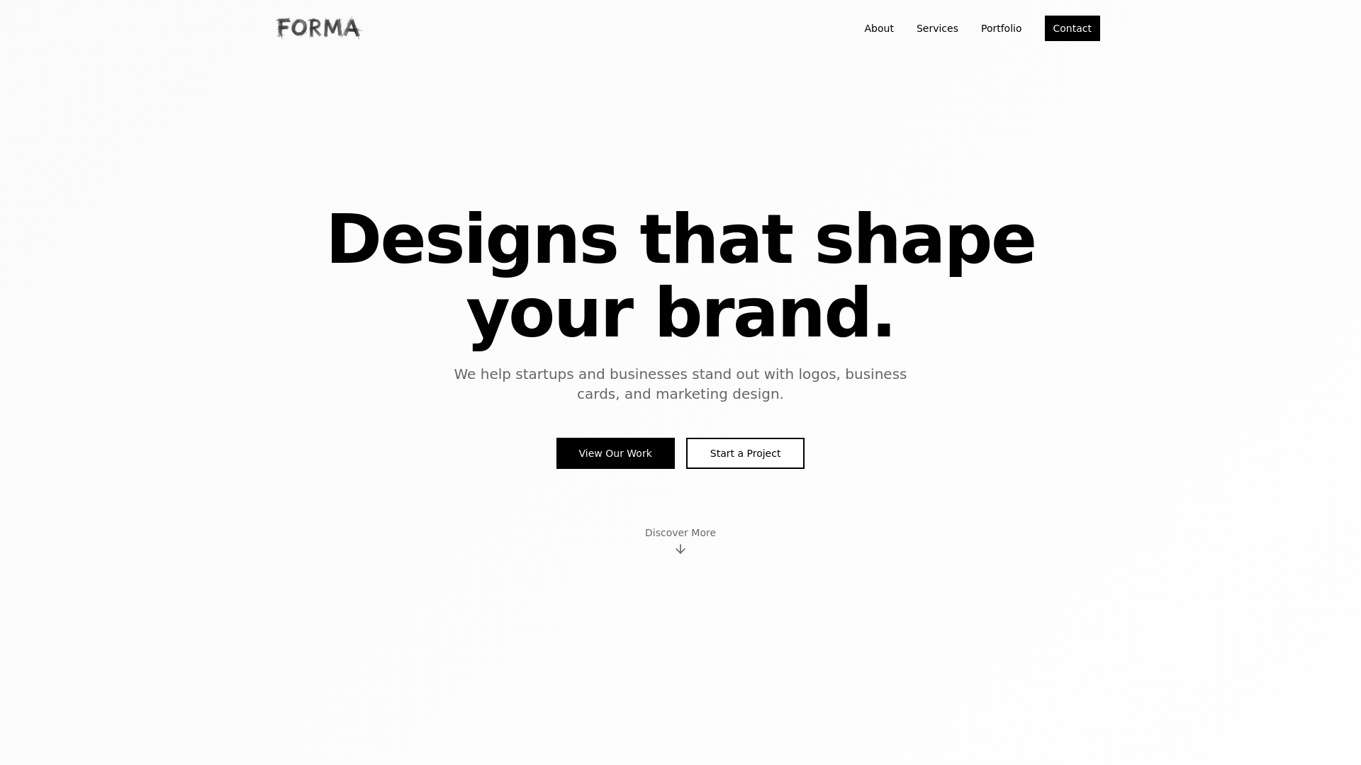 Forma - The Essence of Design | Graphic Design Studio